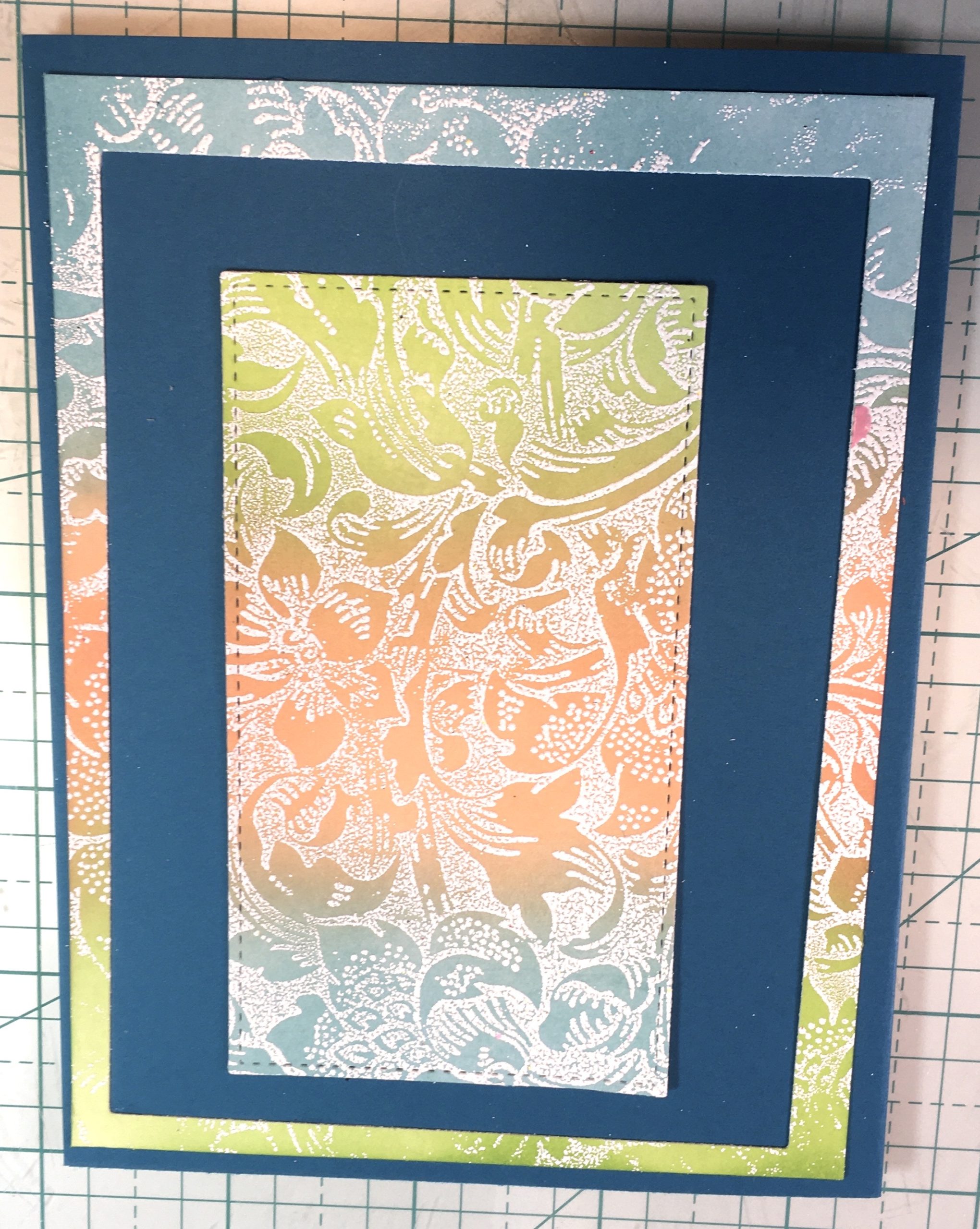 Reverse Frame Technique - Crafting After 60